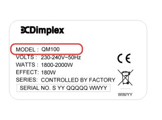 Product Identification | Dimplex UK